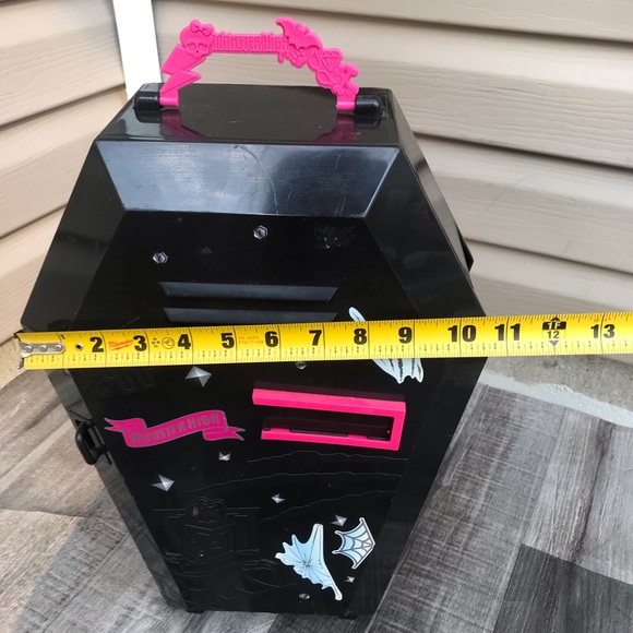 monster high | Toys | Monster High Fangtastic Coffin Locker Storage Carry Case | Poshmark